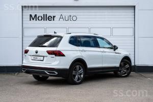 White Volkswagen Tiguan 2022 in Riga, with an engine capacity of 2.00 L and mileage of 86 thousand km for 28950 €, photo 6 on AUTOMOTO.COM.LV