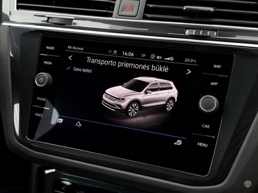 Balts Volkswagen Tiguan 2022 Šauļi, ar dzinēja tilpumu 1.98 L un nobraukumu 46 tūkst. km par 29900 €, foto 38 vietnē AUTOMOTO.COM.LV