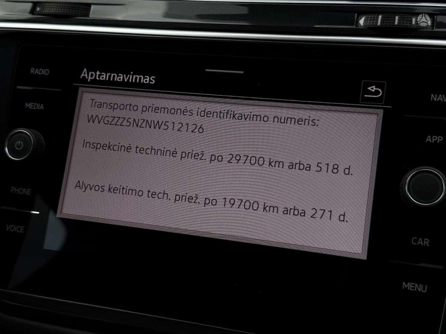 Balts Volkswagen Tiguan 2022 Šauļi, ar dzinēja tilpumu 1.98 L un nobraukumu 46 tūkst. km par 29900 €, foto 44 vietnē AUTOMOTO.COM.LV