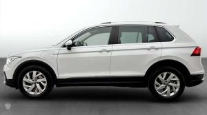 White Volkswagen Tiguan 2023 in Vilnius, with an engine capacity of 1.40 L and mileage of 62 thousand km for 37000 €, photo 2 on AUTOMOTO.COM.LV