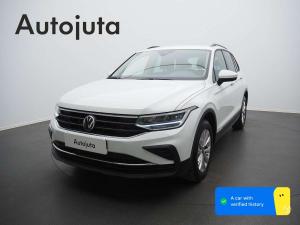 Balts Volkswagen Tiguan 2023 Viļņa, ar dzinēja tilpumu 1.50 L un nobraukumu 58 tūkst. km par 24900 €, foto  vietnē AUTOMOTO.COM.LV