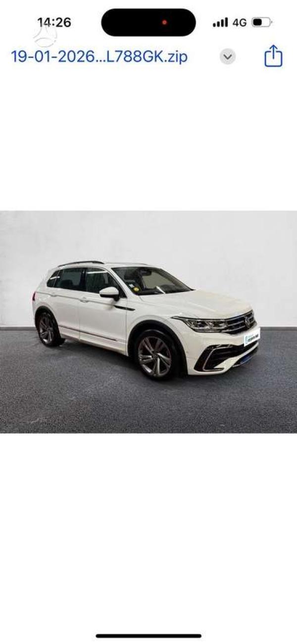 Balts Volkswagen Tiguan 2023 Viļņa, ar dzinēja tilpumu 1.97 L un nobraukumu 179 tūkst. km par 24563 €, foto 2 vietnē AUTOMOTO.COM.LV