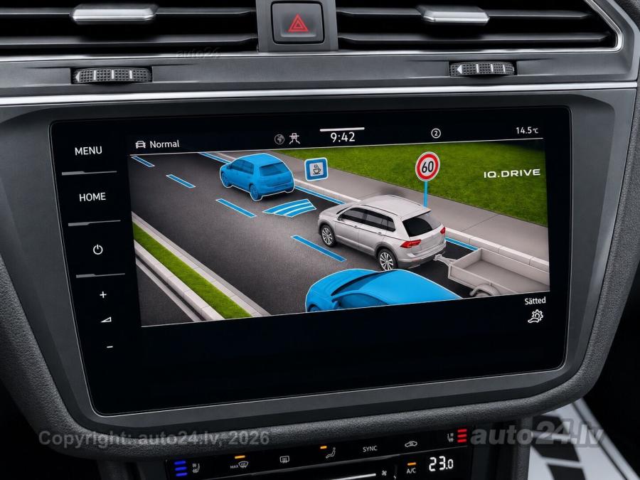 Balts Volkswagen Tiguan 2023 Pērnava, ar dzinēja tilpumu 2.00 L un nobraukumu 125 tūkst. km par 29990 €, foto 21 vietnē AUTOMOTO.COM.LV