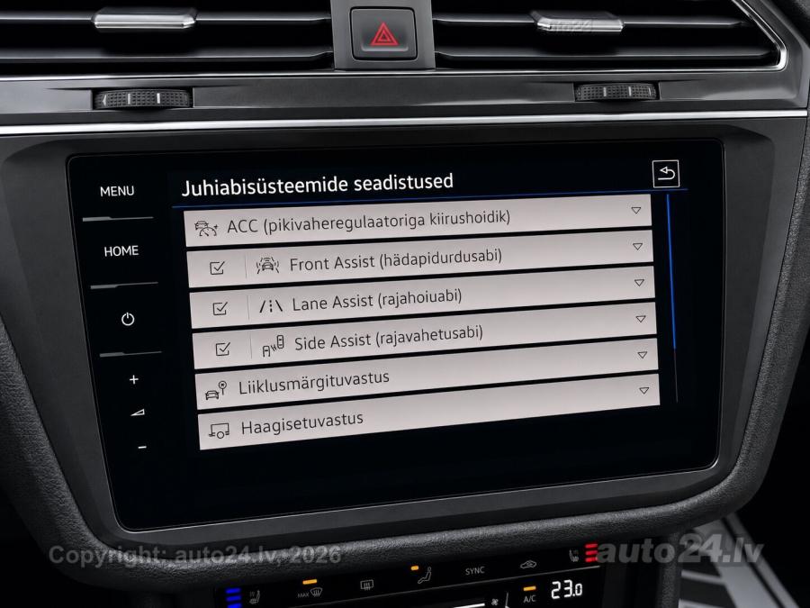 Balts Volkswagen Tiguan 2023 Pērnava, ar dzinēja tilpumu 2.00 L un nobraukumu 125 tūkst. km par 29990 €, foto 22 vietnē AUTOMOTO.COM.LV