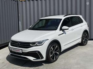Balts Volkswagen Tiguan 2023 Viļņa, ar dzinēja tilpumu 1.50 L un nobraukumu 37 tūkst. km par 28900 €, foto  vietnē AUTOMOTO.COM.LV