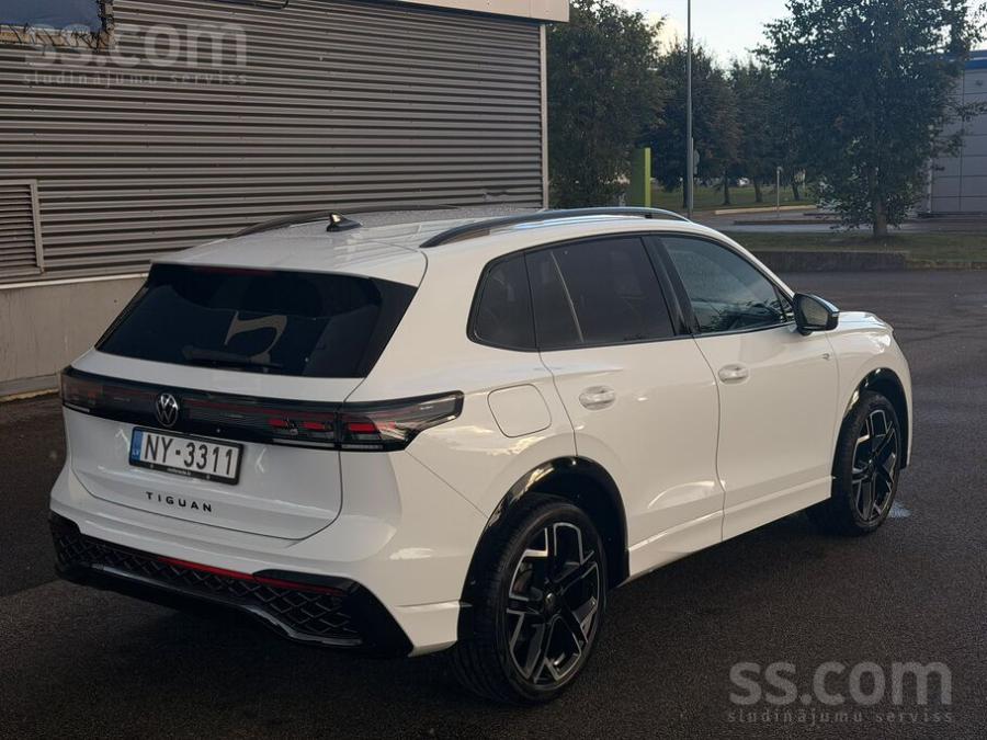 Balts Volkswagen Tiguan 2024 Rīga, ar dzinēja tilpumu 1.50 L un nobraukumu 25 tūkst. km par 37900 €, foto 9 vietnē AUTOMOTO.COM.LV
