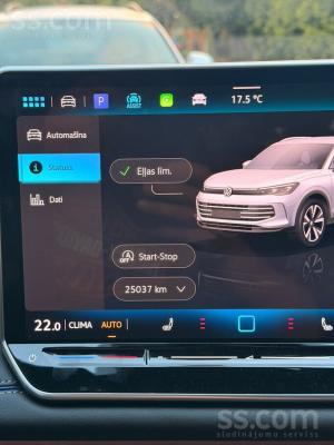 Balts Volkswagen Tiguan 2024 Rīga, ar dzinēja tilpumu 1.50 L un nobraukumu 25 tūkst. km par 37900 €, foto 13 vietnē AUTOMOTO.COM.LV
