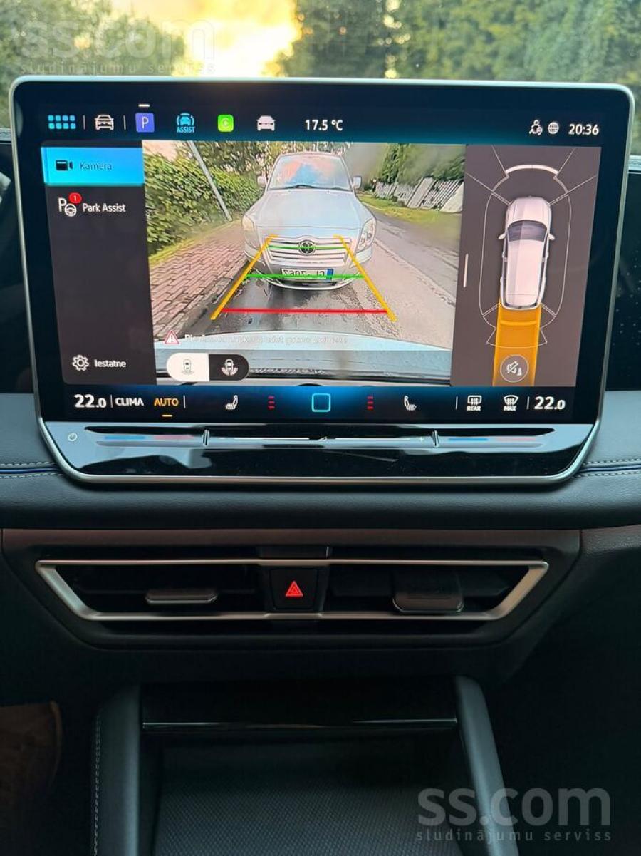 Balts Volkswagen Tiguan 2024 Rīga, ar dzinēja tilpumu 1.50 L un nobraukumu 25 tūkst. km par 37900 €, foto 14 vietnē AUTOMOTO.COM.LV