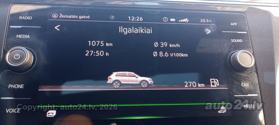 Balts Volkswagen Tiguan 2024 Rīga, ar dzinēja tilpumu 2.00 L un nobraukumu 49 tūkst. km par 21500 €, foto 20 vietnē AUTOMOTO.COM.LV