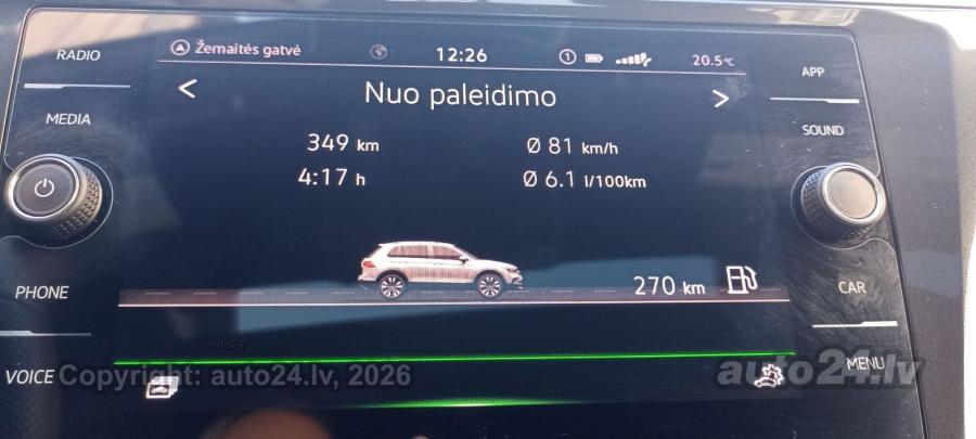 Balts Volkswagen Tiguan 2024 Rīga, ar dzinēja tilpumu 2.00 L un nobraukumu 49 tūkst. km par 21500 €, foto 21 vietnē AUTOMOTO.COM.LV