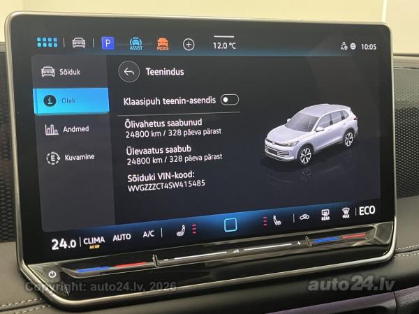 Белый Фольксваген Тигуан 2025 в Таллин, объемом двигателя 1.50 л и пробегом 5 тыс. км за 37500 €, фото 11 на AUTOMOTO.COM.LV