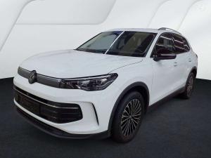White Volkswagen Tiguan 2025 in Vilnius, with an engine capacity of 1.50 L and mileage of 24 thousand km for 28700 €, photo  on AUTOMOTO.COM.LV