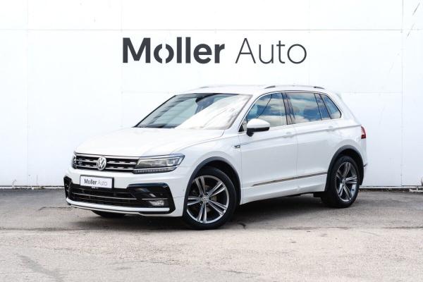 Balts Volkswagen Tiguan 2018 Rīga, ar dzinēja tilpumu 2.00 L un nobraukumu 216 tūkst. km par 16950 €, foto 1 vietnē AUTOMOTO.COM.LV