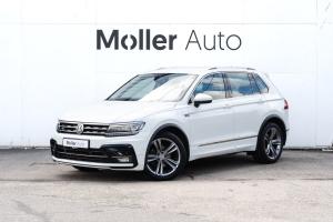 Balts Volkswagen Tiguan 2018 Rīga, ar dzinēja tilpumu 2.00 L un nobraukumu 216 tūkst. km par 16950 €, foto  vietnē AUTOMOTO.COM.LV