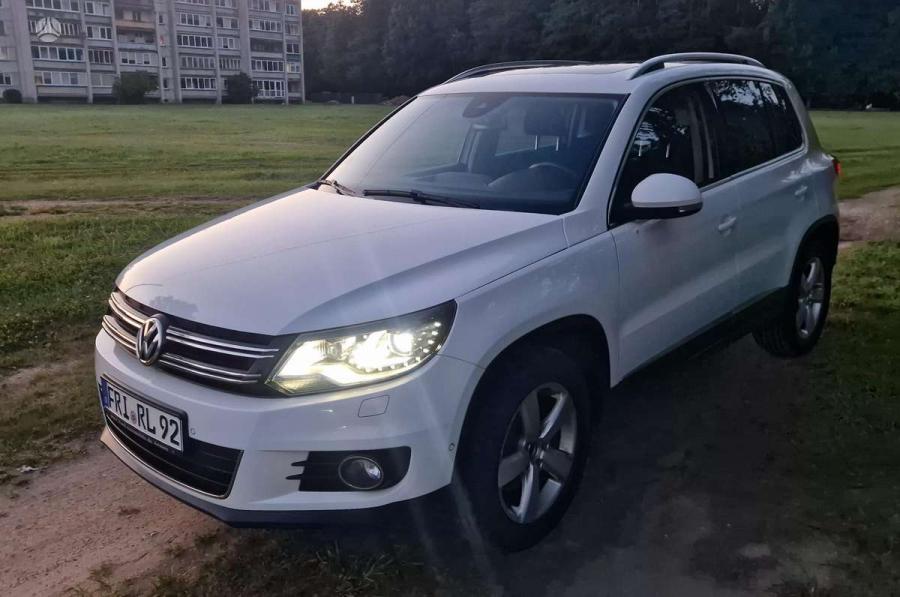 Balts Volkswagen Tiguan 2012 Raseiniai, ar dzinēja tilpumu 1.40 L un nobraukumu 207 tūkst. km par 6900 €, foto 5 vietnē AUTOMOTO.COM.LV