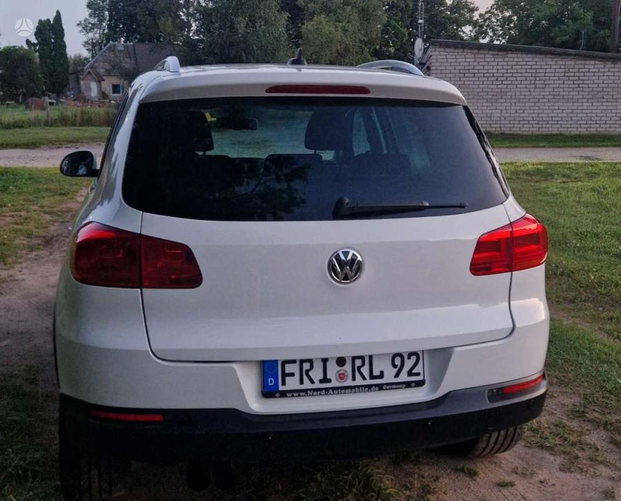 Balts Volkswagen Tiguan 2012 Raseiniai, ar dzinēja tilpumu 1.40 L un nobraukumu 207 tūkst. km par 6900 €, foto 8 vietnē AUTOMOTO.COM.LV