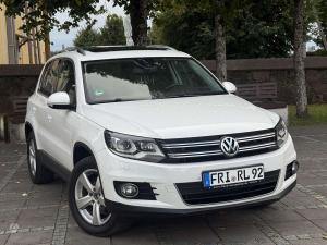 White Volkswagen Tiguan 2012 in Kaunas, with an engine capacity of 1.40 L and mileage of 207 thousand km for 6700 €, photo 5 on AUTOMOTO.COM.LV