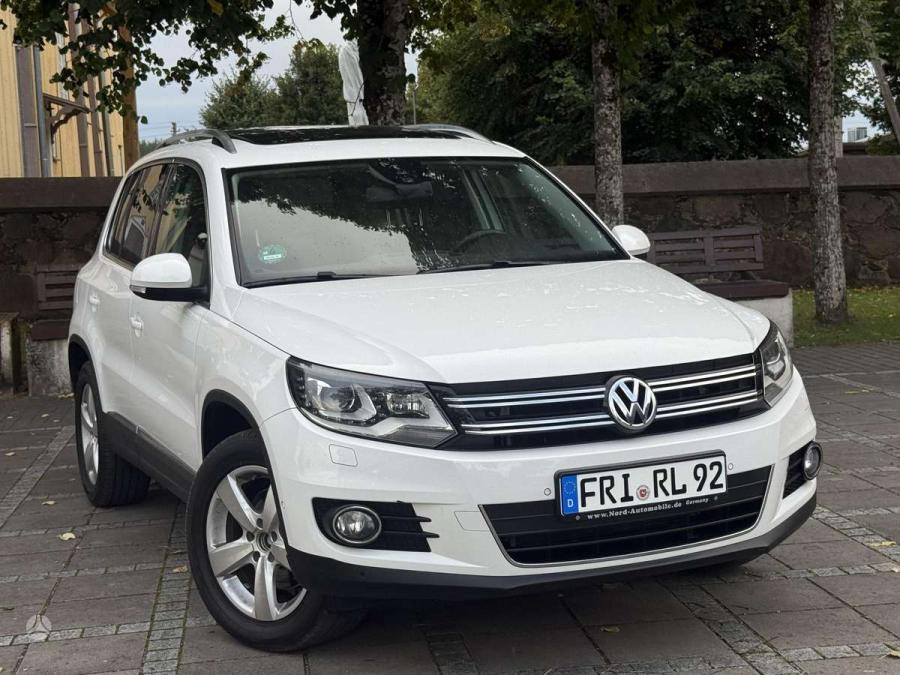 White Volkswagen Tiguan 2012 in Kaunas, with an engine capacity of 1.40 L and mileage of 207 thousand km for 6700 €, photo 5 on AUTOMOTO.COM.LV
