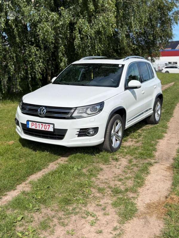 Balts Volkswagen Tiguan 2015 Panevēža, ar dzinēja tilpumu 1.40 L un nobraukumu 267 tūkst. km par 8150 €, foto 1 vietnē AUTOMOTO.COM.LV