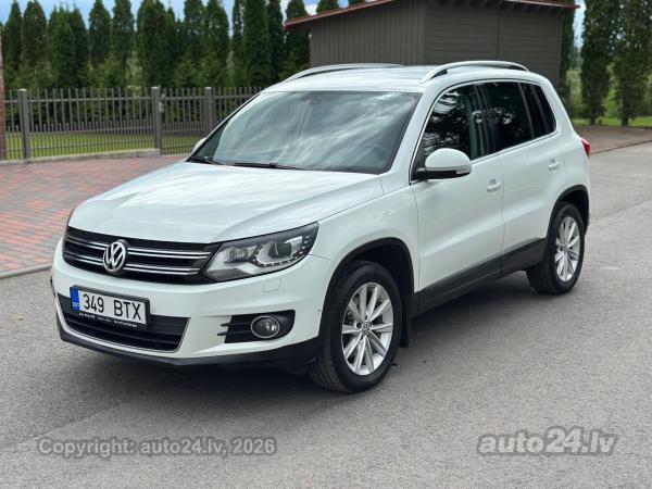 White Volkswagen Tiguan 2014 in Tartu, with an engine capacity of 2.00 L and mileage of 216 thousand km for 8900 €, photo 1 on AUTOMOTO.COM.LV