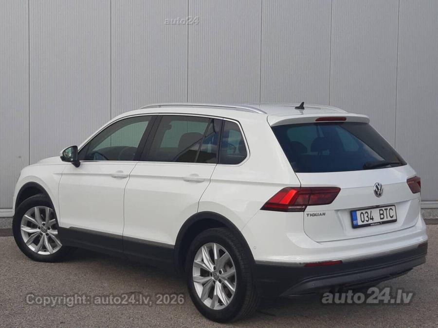White Volkswagen Tiguan 2017 in Paide, with an engine capacity of 1.40 L and mileage of 206 thousand km for 16000 €, photo 2 on AUTOMOTO.COM.LV