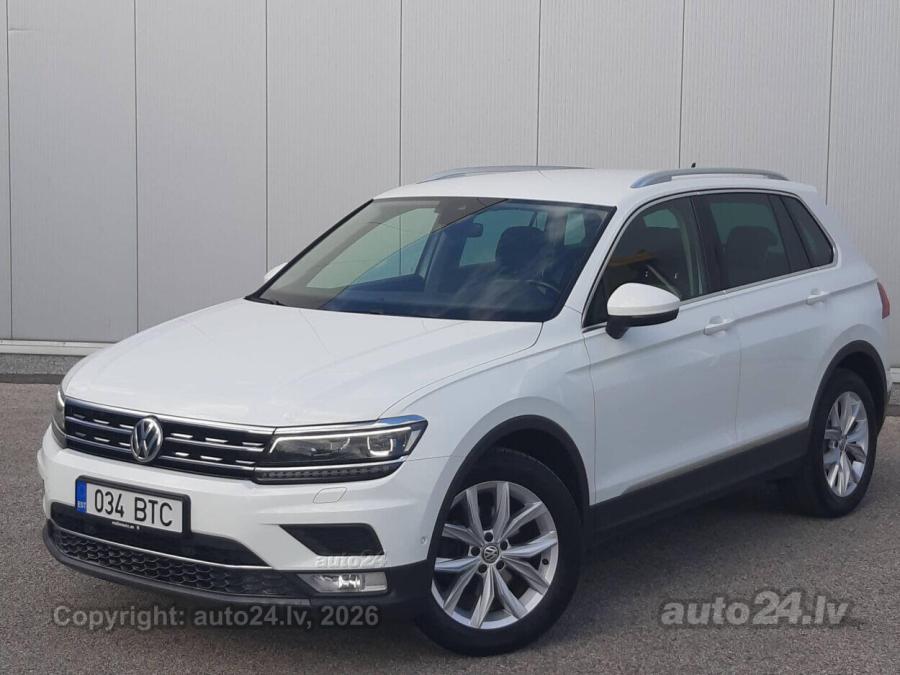 White Volkswagen Tiguan 2017 in Paide, with an engine capacity of 1.40 L and mileage of 206 thousand km for 16000 €, photo 3 on AUTOMOTO.COM.LV