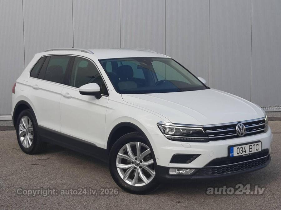 White Volkswagen Tiguan 2017 in Paide, with an engine capacity of 1.40 L and mileage of 206 thousand km for 16000 €, photo 6 on AUTOMOTO.COM.LV