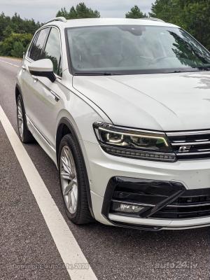 White Volkswagen Tiguan 2018 in Tallinn, with an engine capacity of 2.00 L and mileage of 260 thousand km for 17500 €, photo 5 on AUTOMOTO.COM.LV