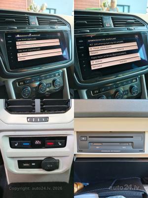 White Volkswagen Tiguan 2018 in Tallinn, with an engine capacity of 2.00 L and mileage of 260 thousand km for 17500 €, photo 17 on AUTOMOTO.COM.LV