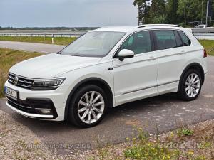 White Volkswagen Tiguan 2018 in Tallinn, with an engine capacity of 2.00 L and mileage of 260 thousand km for 17500 €, photo 21 on AUTOMOTO.COM.LV