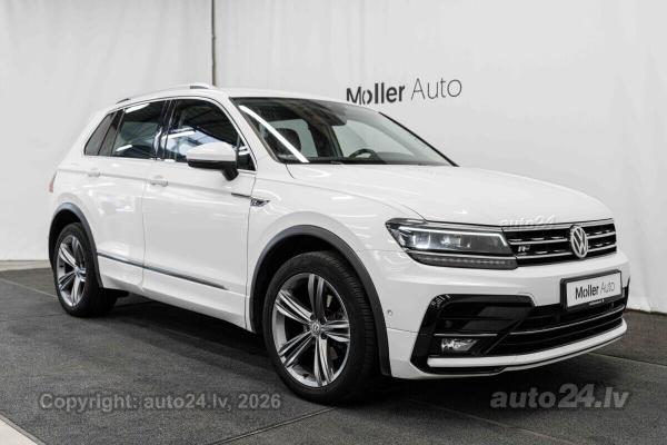 White Volkswagen Tiguan 2019 in Tallinn, with an engine capacity of 2.00 L and mileage of 112 thousand km for 22900 €, photo 4 on AUTOMOTO.COM.LV
