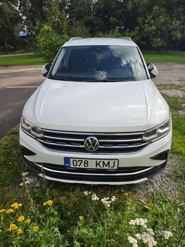 Balts Volkswagen Tiguan 2021 Tallina, ar dzinēja tilpumu 2.00 L un nobraukumu 175 tūkst. km par 29500 €, foto  vietnē AUTOMOTO.COM.LV