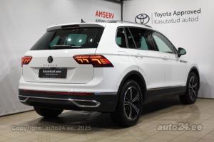 Balts Volkswagen Tiguan 2023 Tallina, ar dzinēja tilpumu 1.50 L un nobraukumu 18 tūkst. km par 28990 €, foto 2 vietnē AUTOMOTO.COM.LV