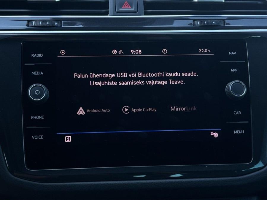 Balts Volkswagen Tiguan 2023 Pērnava, ar dzinēja tilpumu 1.50 L un nobraukumu 106 tūkst. km par 23850 €, foto 13 vietnē AUTOMOTO.COM.LV
