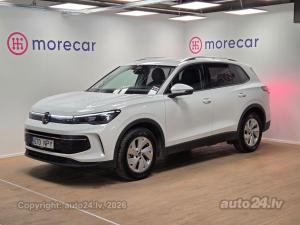 Balts Volkswagen Tiguan 2024 Tallina, ar dzinēja tilpumu 1.50 L un nobraukumu 28 tūkst. km par 31900 €, foto  vietnē AUTOMOTO.COM.LV