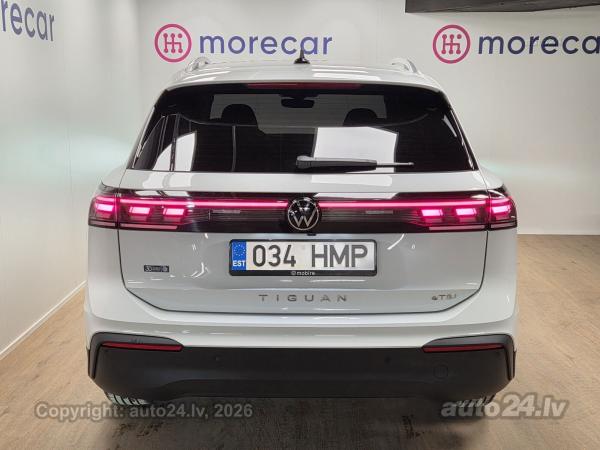Balts Volkswagen Tiguan 2024 Tallina, ar dzinēja tilpumu 1.50 L un nobraukumu 19 tūkst. km par 30900 €, foto 5 vietnē AUTOMOTO.COM.LV