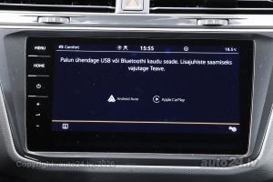 White Volkswagen Tiguan 2024 in Tallinn, with an engine capacity of 2.00 L and mileage of 57 thousand km for 35995 €, photo 19 on AUTOMOTO.COM.LV