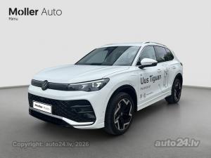 White Volkswagen Tiguan 2026 in Parnu, with an engine capacity of 1.50 L and mileage of 4 thousand km for 49900 €, photo  on AUTOMOTO.COM.LV