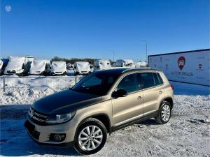Dzeltens Volkswagen Tiguan 2012 Tauragė, ar dzinēja tilpumu 1.97 L un nobraukumu 264 tūkst. km par 7400 €, foto  vietnē AUTOMOTO.COM.LV