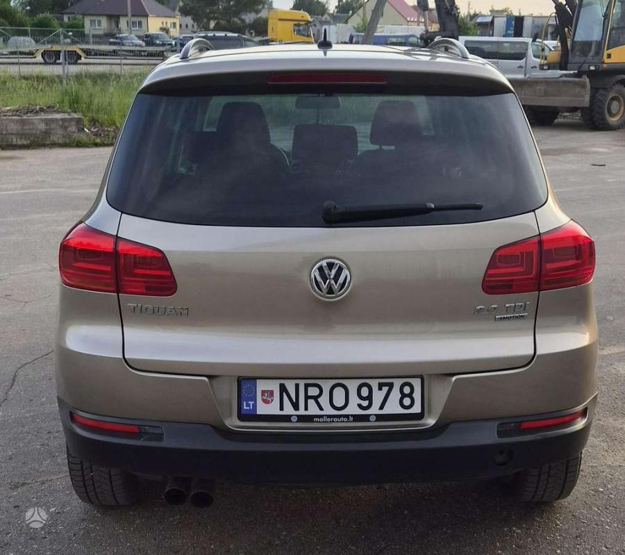 Yellow Volkswagen Tiguan 2013 in Radviliskis, with an engine capacity of 1.97 L and mileage of 320 thousand km for 8000 €, photo 7 on AUTOMOTO.COM.LV