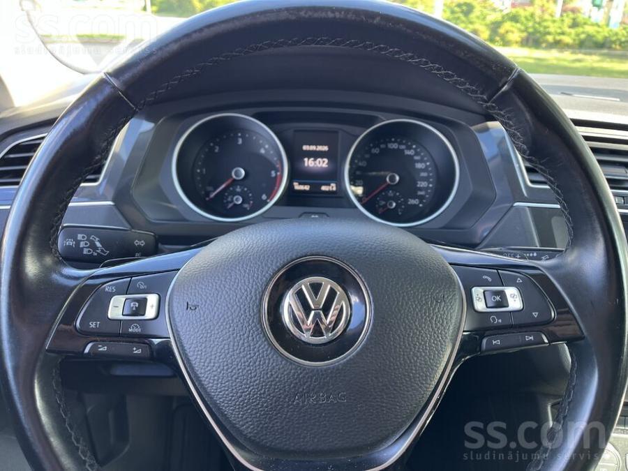 Dzeltens Volkswagen Tiguan 2017 Rīga, ar dzinēja tilpumu 2.00 L un nobraukumu 161 tūkst. km par 16900 €, foto 8 vietnē AUTOMOTO.COM.LV
