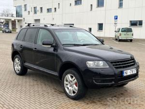 Melns Volkswagen Touareg 2005 Rēzekne, ar dzinēja tilpumu 3.00 L un nobraukumu 308 tūkst. km par 3350 €, foto 6 vietnē AUTOMOTO.COM.LV