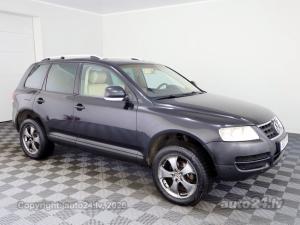 Melns Volkswagen Touareg 2005 Tallina, ar dzinēja tilpumu 2.50 L un nobraukumu 325 tūkst. km par 2499 €, foto  vietnē AUTOMOTO.COM.LV