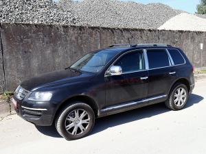 Melns Volkswagen Touareg 2005 Tallina, ar dzinēja tilpumu 3.00 L un nobraukumu 316 tūkst. km par 1199 €, foto 3 vietnē AUTOMOTO.COM.LV