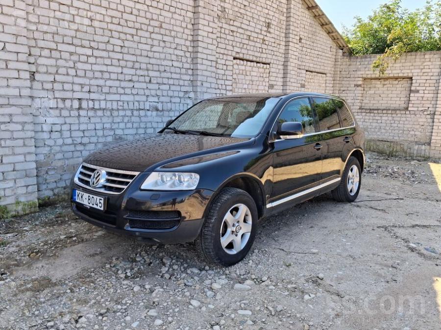 Черный Фольксваген Туарег 2005 в Лиепая, объемом двигателя 2.50 л и пробегом 289 тыс. км за 2500 €, фото 9 на AUTOMOTO.COM.LV