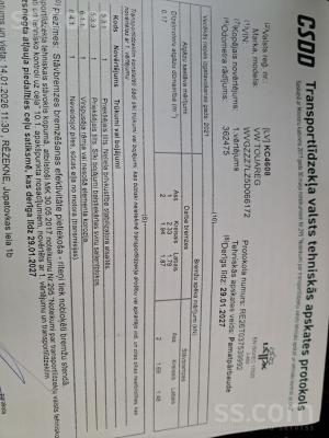 Черный Фольксваген Туарег 2005 в Резекне, объемом двигателя 3.00 л и пробегом 362 тыс. км за 1800 €, фото 8 на AUTOMOTO.COM.LV