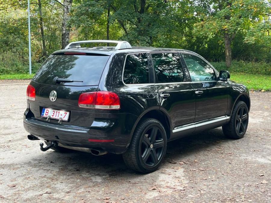 Melns Volkswagen Touareg 2005 Rīga, ar dzinēja tilpumu 2.50 L un nobraukumu 0 tūkst. km par 3799 €, foto 6 vietnē AUTOMOTO.COM.LV