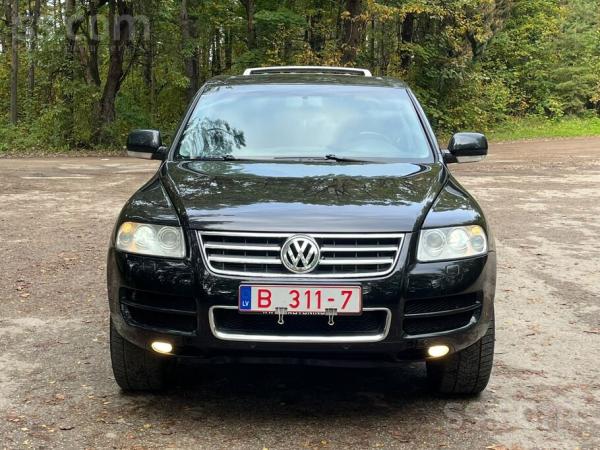 Volkswagen Touareg 2005 Rīga vietnē Melns Volkswagen Touareg 2005 Rīga, ar dzinēja tilpumu 2.50 L un nobraukumu 0 tūkst. km par 3799 €, foto 9 vietnē AUTOMOTO.COM.LV