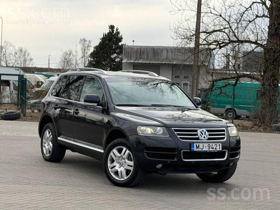 Melns Volkswagen Touareg 2006 Rīga, ar dzinēja tilpumu 3.00 L un nobraukumu 0 tūkst. km par 4890 €, foto 4 vietnē AUTOMOTO.COM.LV