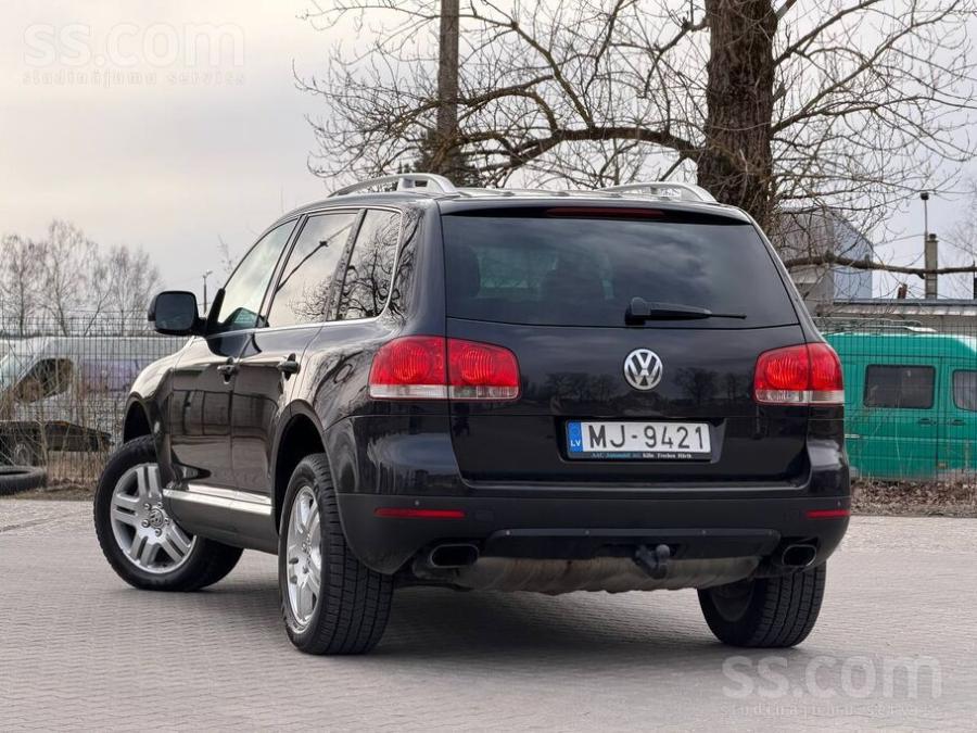 Melns Volkswagen Touareg 2006 Rīga, ar dzinēja tilpumu 3.00 L un nobraukumu 0 tūkst. km par 4890 €, foto 5 vietnē AUTOMOTO.COM.LV